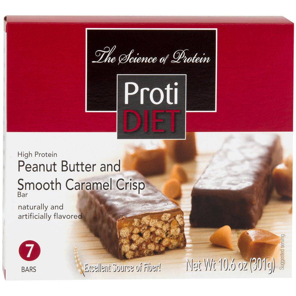 ProtiDiet - Peanut & Caramel Crunchy Bar *NEW* – Ideal Wellness Clinic